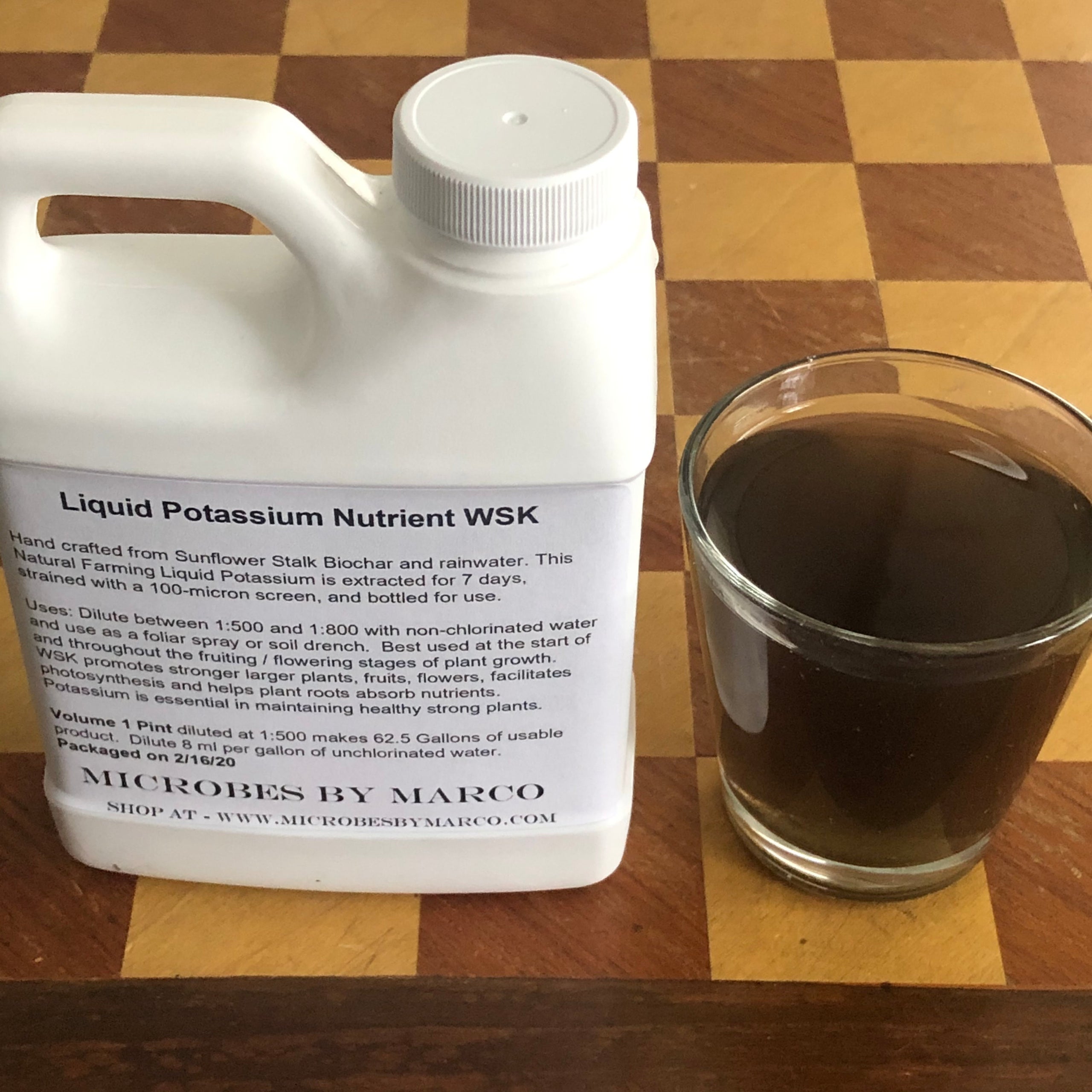 Liquid Potassium Nutrient WSK | Microbes by Marco